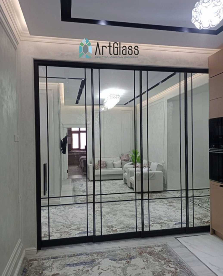 Стеклянные окна | двери | перегородки | витражи | Лофт - LOFT | DT-6