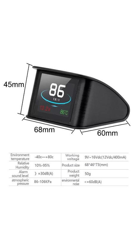 Бортовой компьютер/P10/HUD/suv datchik/spark/cobalt/Chevrolet