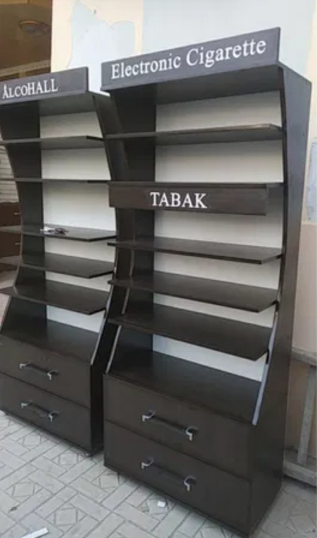 Vitrina mebel na zakaz vitrina stilaj polka magazin dokon ofislarga