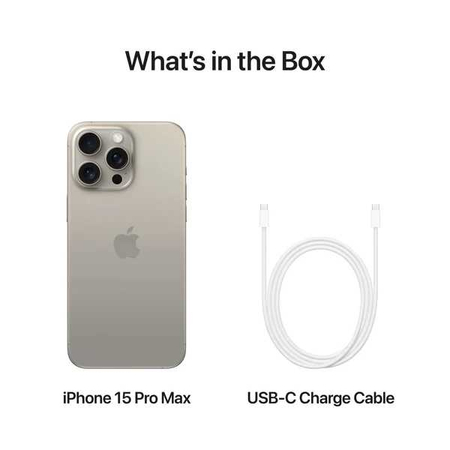 iPhone 15 PRO Max Natural Titanium 256 gb SIMKARTA 98%