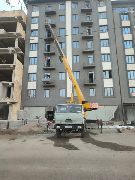 Услуги Автокран автокран хизмати профессионал