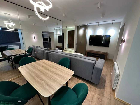 P10Сдается квартира с Хайтек Ремонтом двушка в центре Саламатина Аския