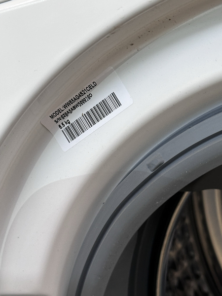 Samsung EcoBubble 6,5 kg инвертор мотор WW65AG4S21CELD