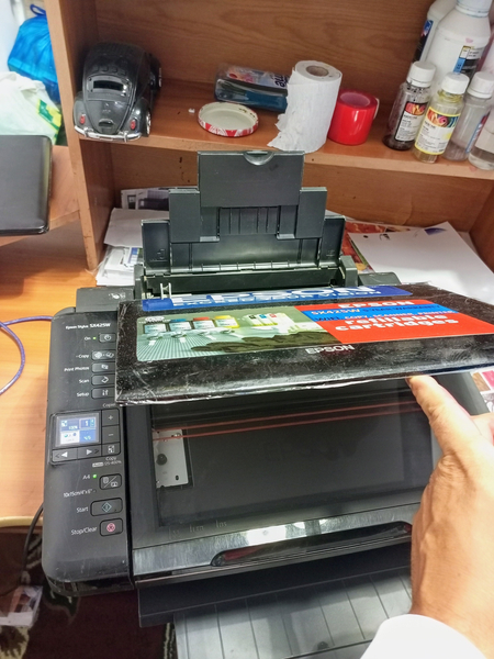 Kopiya skanerli 3 tasi birda kuchli rangliprintr dyuz 100% tayyor 100%