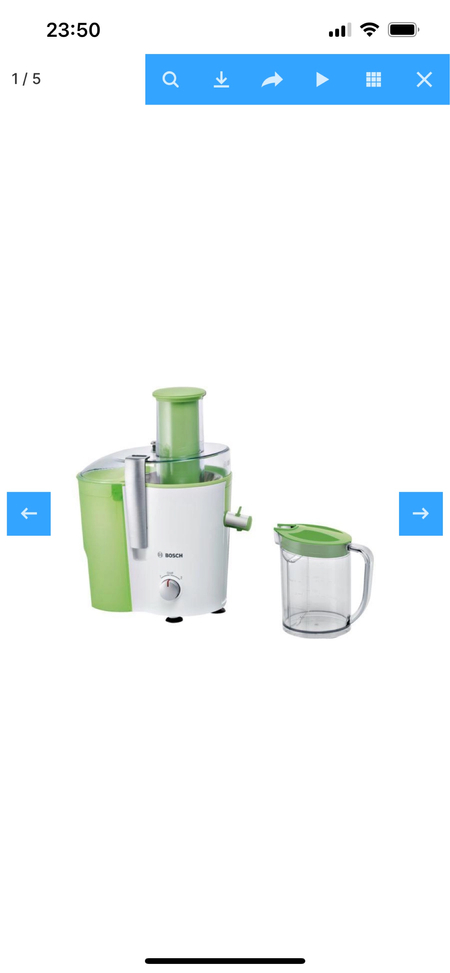 Продается новая соковыжималка фирмы Bosch