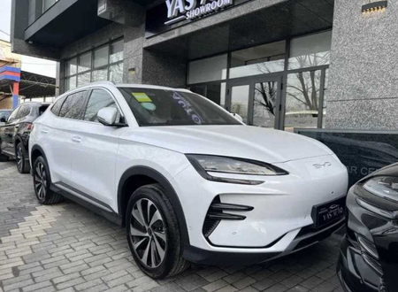 BYD Song plus Champion 605km, в наличии, чёрный/кора-2024