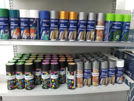 молотковая аэрозольная краска