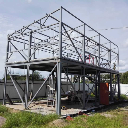 Metallkonstruksiya | Angar | Zavod | Montaj sendvich panel
