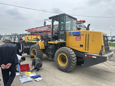 XCMG LW330FN 2.1m3 фронтал погрузчик рычаг/джойстик