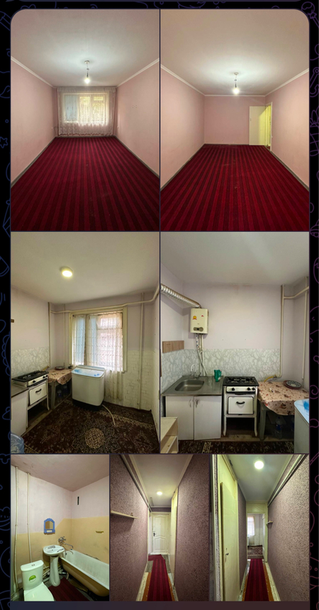 Срочно продаётся 1х комнатная квартира. Микрорайон. Можно в Ипотека