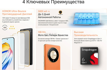 Телефон Honor X9B
