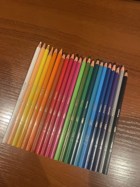 цветные карандаши bic