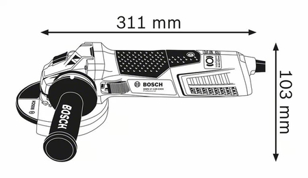 Болгарка (УШМ) Bosch GWS 17-125 CIE.