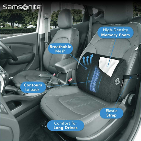 Подушка автомобильная для спины Samsonite