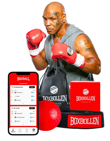 Тренажёр мяч для бокса Boxbollen Focus Training Fun