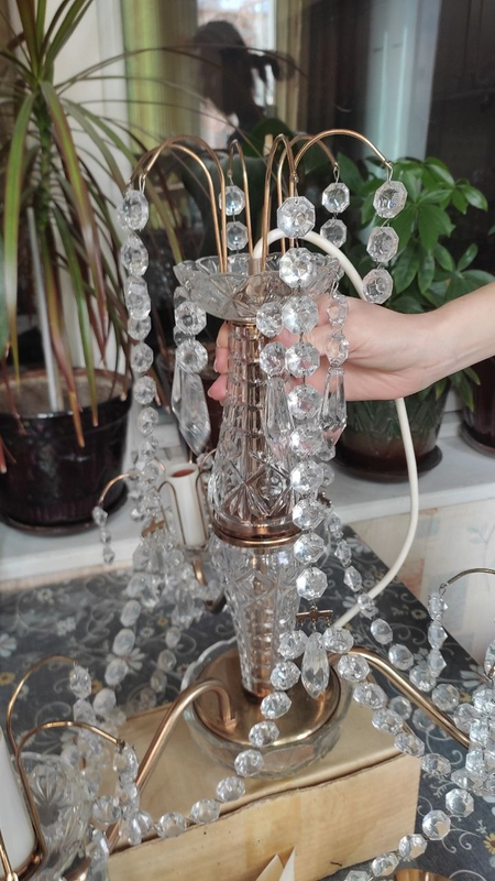 Люстра хрустальная Миконд