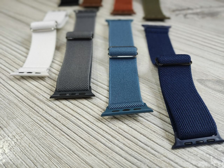Нейлоновые ремешки для Apple Watch 38,40,41,42,44,45,49