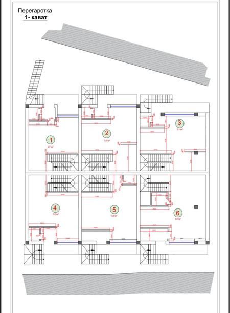 Town House с террасой 4 уровня Казы Махаля