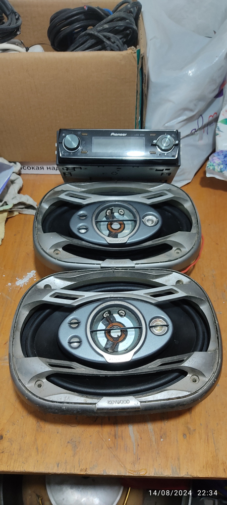 Pioneer mafon hamda kalonka Kenwood