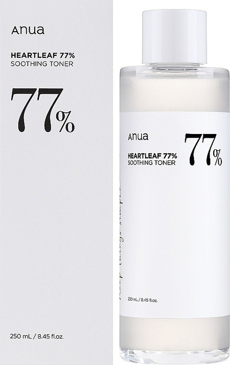 ANUA Soothing toner and pore deep cleansing foam