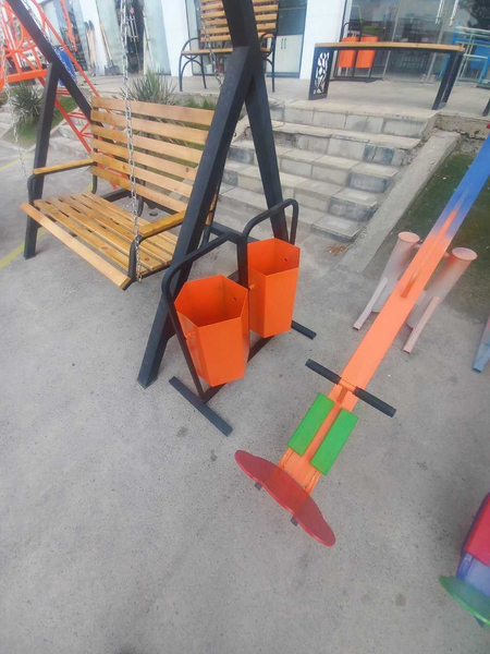 Урна металлическая уличная