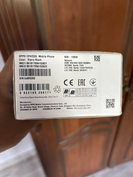oppo a 96 6/128 яхши хотатда куп ишламаган