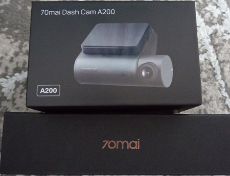 Wi-Fi Видеорегистратор 70mai Dash Cam A200 Новый с двумя камерами