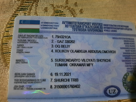 Gazel Furgon 2000yil rangi oq 7.500$ Srochni Sotiladi Motor 24.10 Moy