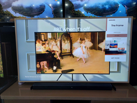 Телевизор QLED Samsung The Frame QE55LS03AAU 55
