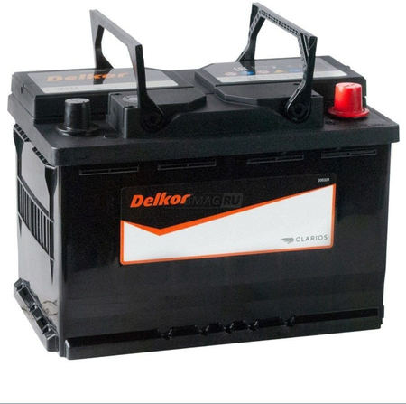 Акумлятор Delkor 75Ah  даставку установка бесплатно