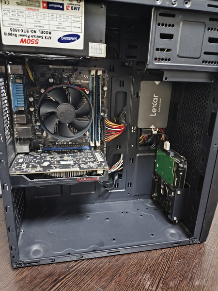 Asus H61+i5 3330+16Gb+RX550 4Gb