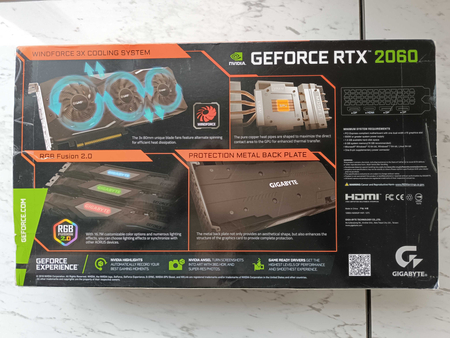 Gigabyte Geforce RTX2060 Gaming OC PRO 6Gb rev. 2.0