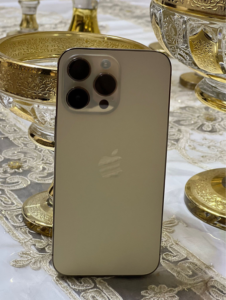 Iphone 14 promax gold