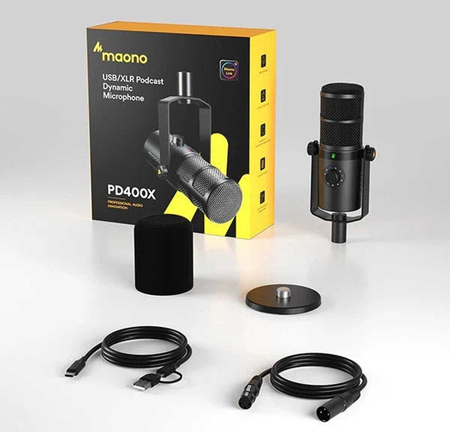 Maono PD400X динамический микрофон