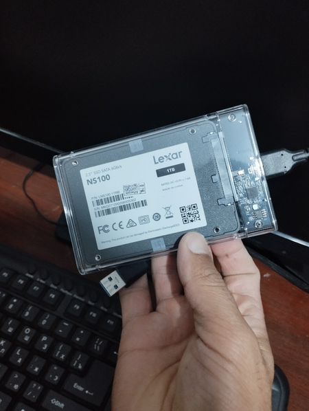 Lexar Ssd Sata 1Tr xolati ideal