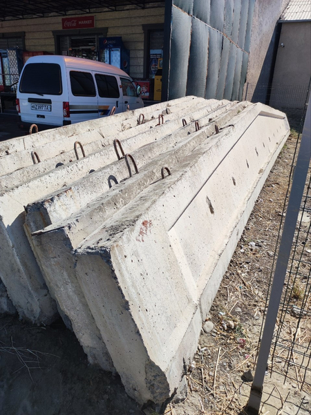 Beton balkalar savetskiy
Savetskiy 
Uzunligi 12m 
Skat  0.80-1.30
Xo