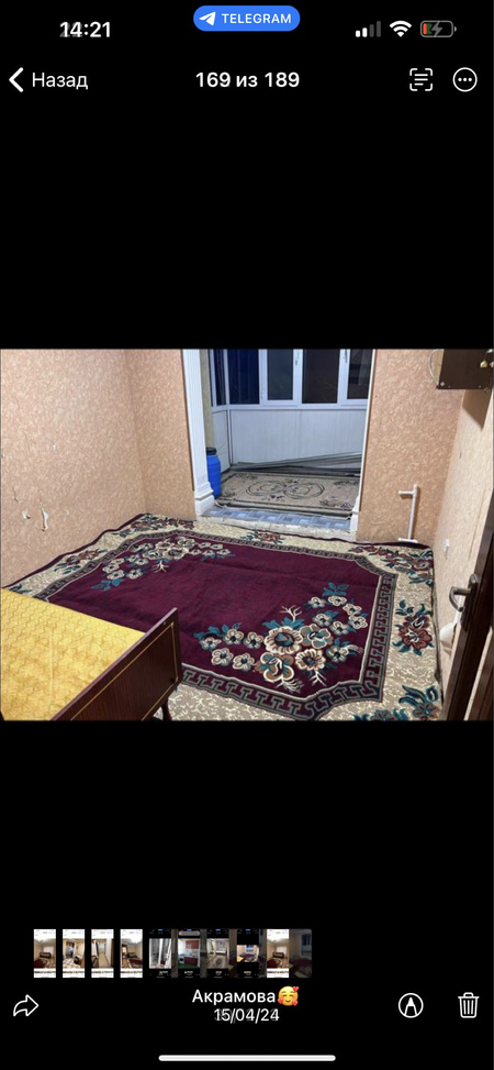 Сдаётся 4 комнатная квартира Микрорайон базарчик