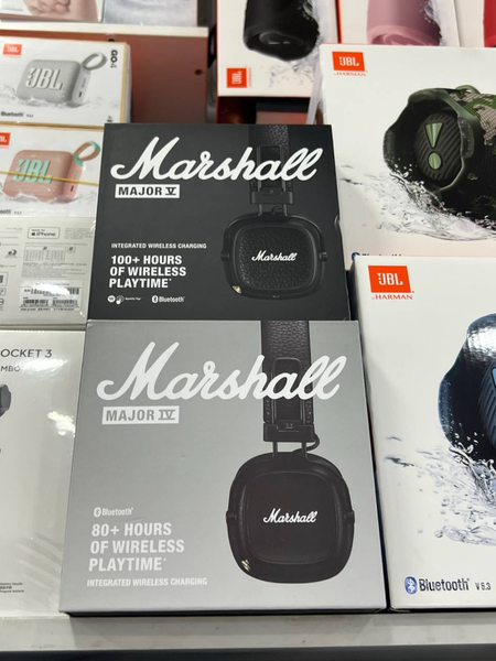 Беспроводные наушники Marshall Major IV, черный