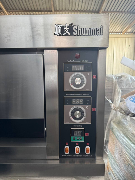 Electrik dek oven печь