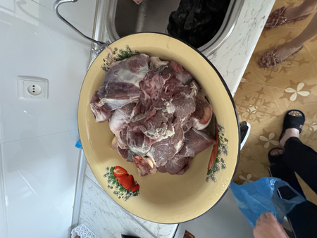 gosht hayvonlaga!