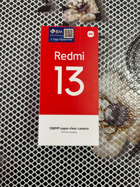 Redmi 13 256 talik karobka dakument full