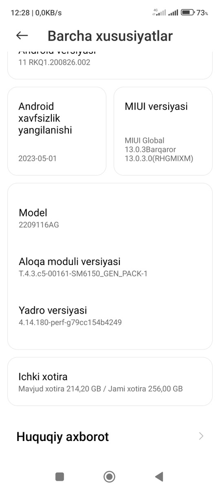 Redmi 12 pro 8+3/256