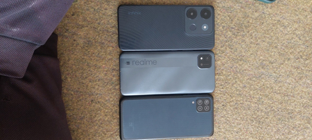 Samsung realme infinix