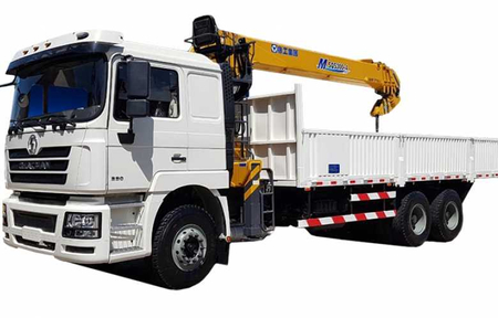 Бортовой кран-манипулятор Howo-TX 8x4 20 т