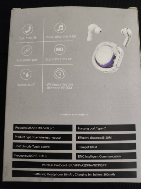 Беспроводные наушники Ultrapods pro