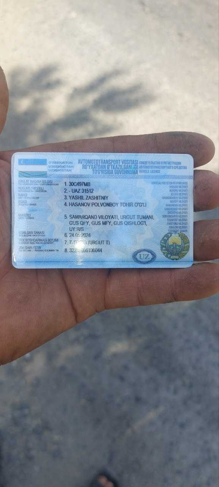 Uaz 469 sotiladi holati A'lo