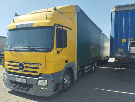 Фургон  MERSEDES BENZ ACTROS 2544  плюс  Прицеп  KOTSHENEUTHER  Срочно