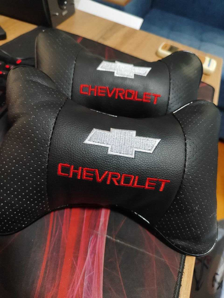 Подушка на подголовник Автомобиля Chevrolet 2 шт комплект