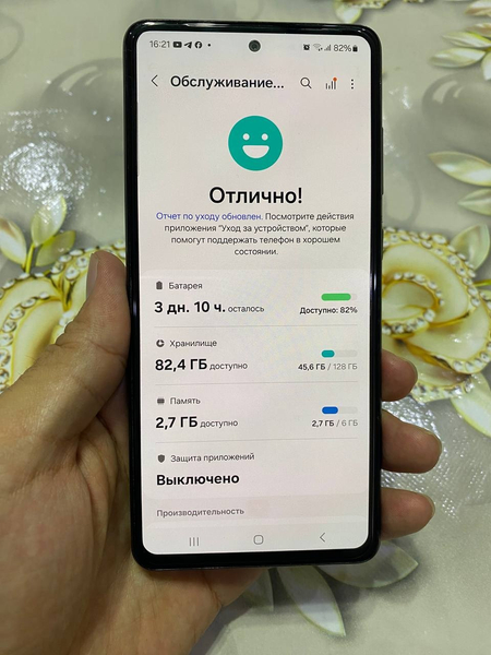 Samsung A72 6/128gb karopka dok