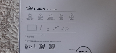 Графический планшет HUION HS611